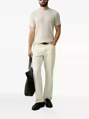 JOOP! Ribbed-knit T-shirt - Neutrals