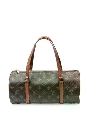 LOUIS VUITTON Papillon Monogram Tote Bag - Brown