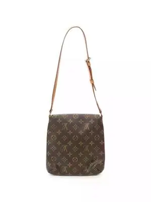 LOUIS VUITTON Musette Salsa Monogram Canvas Shoulder Bag - Brown