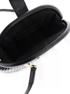 Moschino Pleated Cross Body Bag