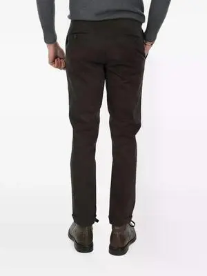 Corneliani Turn-up Hem Trousers - Brown