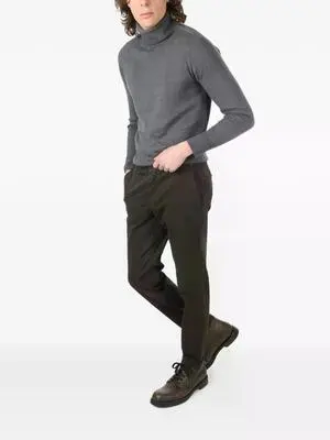 Corneliani Trousers With Turn-up Hem