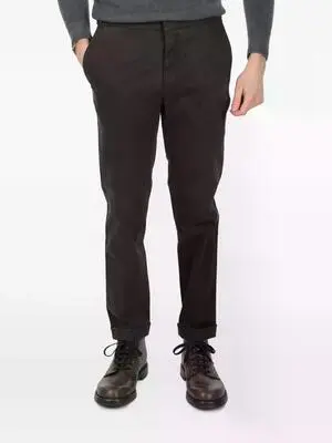 Corneliani Trousers With Turn-up Hem