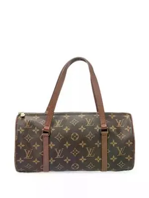 LOUIS VUITTON 30 Papillon Monogram Tote Bag - Brown