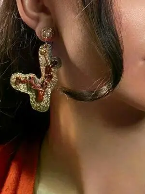 Gas Bijoux Formentera Coral Branch Earrings