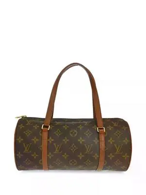 LOUIS VUITTON 2002 Papillon 30 Handbag - Brown