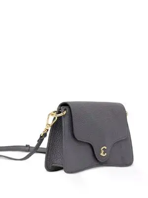 COCCINELLE Mini C-me Grained Leather Shoulder Bag