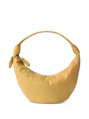LEMAIRE Fortune Croissant Bag In Goat Leather - Neutrals