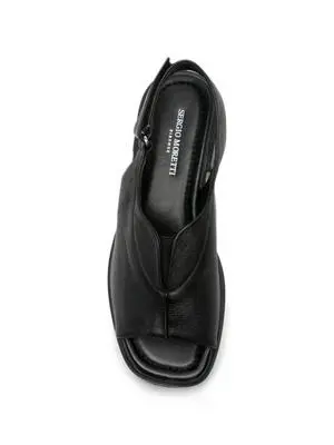 SERGIO MORETTI FIRENZE Touch-strap Slingback Sandals