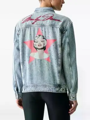 Guess Sequin-embellished Denim Jacket