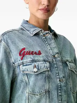 Guess Sequin-embellished Denim Jacket