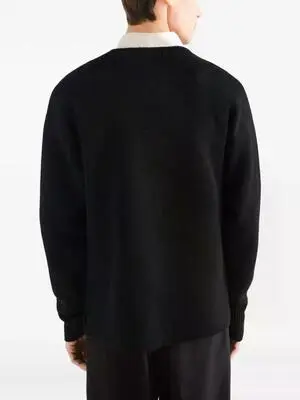 LEMAIRE Double-face Virgin Wool Boat Neck Sweater