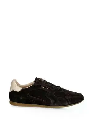 Gant Suede Contrast-heel Sneakers - Brown