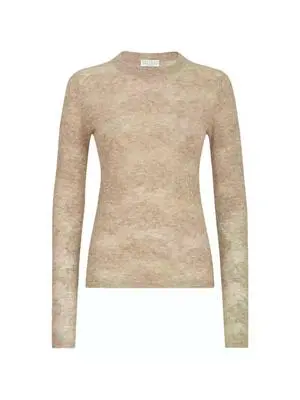 Brunello Cucinelli Crew Neck Sweater - Neutrals