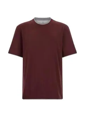 Brunello Cucinelli Double-layer T-shirt