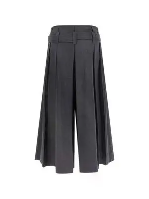 Brunello Cucinelli Pleated Belted Shorts