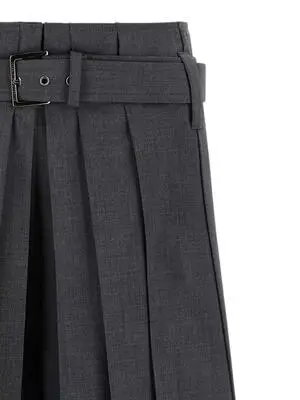 Brunello Cucinelli Pleated Belted Shorts