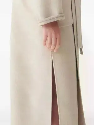 Fabiana Filippi Belted Notch-lapel Coat