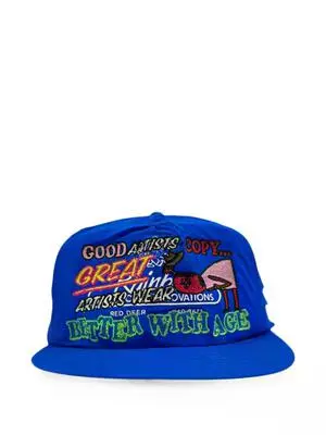 BETTER WITH AGE Embroidered Baseball Cap - Blue