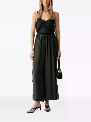 VICOLO Elasticated Drawstring-waist Trousers