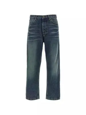 RIVIERA Stone-washed Tapered Jeans