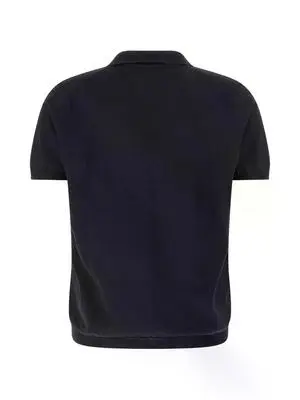 RIVIERA Open-collar Short-sleeve Polo Shirt
