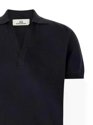 RIVIERA Open-collar Short-sleeve Polo Shirt