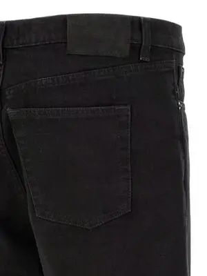 RIVIERA Garment-dyed Tapered-leg Jeans