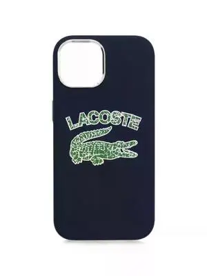 Lacoste Logo-print Iphone 15 Case - Blue