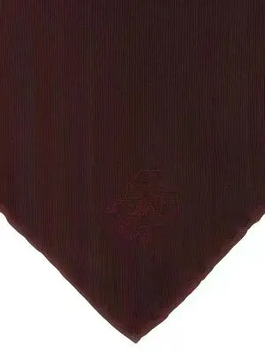 Brunello Cucinelli Solomeo Embroidered Silk Pocket Square