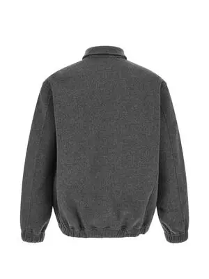 GIORGIO BRATO Zip-up Wool-blend Jacket