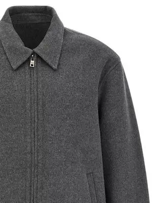GIORGIO BRATO Zip-up Wool-blend Jacket