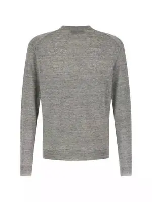 RIVIERA Melange Effect V-neck Cardigan