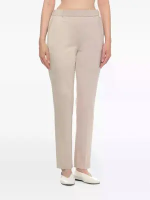 EMME Elasticated Waistband Tapered Trousers
