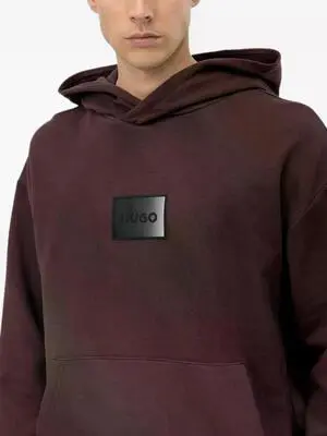 Hugo Logo-patch Pouch-pocket Hoodie
