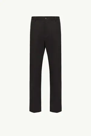 Moncler Technical Cotton Blend Pants - Black