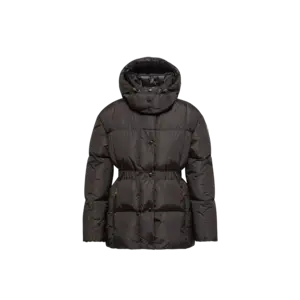 Moncler Agneux Hooded Short Down Jacket