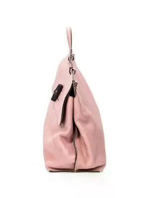 Gucci Bamboo Daily Large Shoulder Bag - Pink