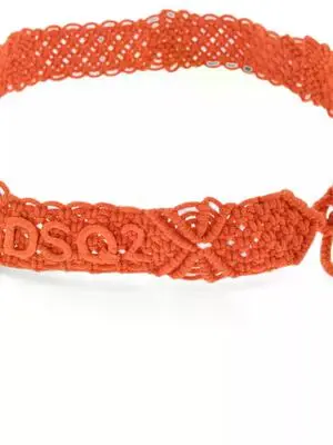 Dsquared2 Macramé Tassel Belt