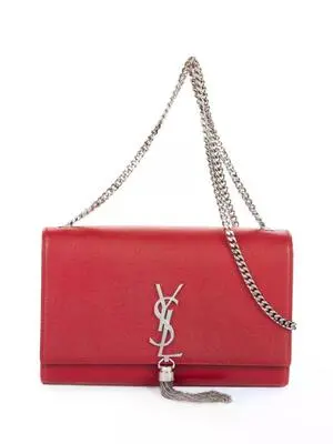 Saint Laurent Kate Shoulder Bag - Red