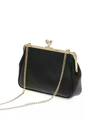 Moschino Love Logo-print Love Clutch Bag - Black