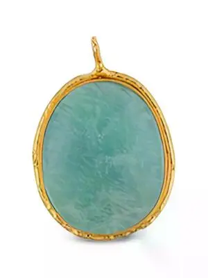 Sylvia Toledano Amazonite Pendant - Gold