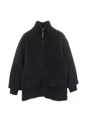 Hermès High-neck Long-sleeve Zip-up Jacket - Black
