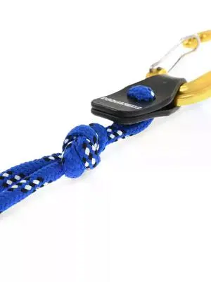 Dsquared2 Carabiner Rope Keychain - Blue