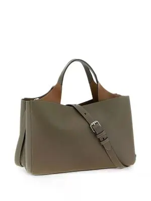 TOD'S T Timeless Leather Tote Bag