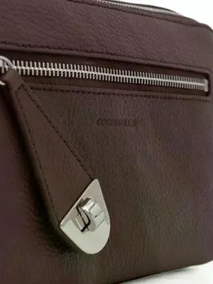 COCCINELLE Grained Leather Belt Bag