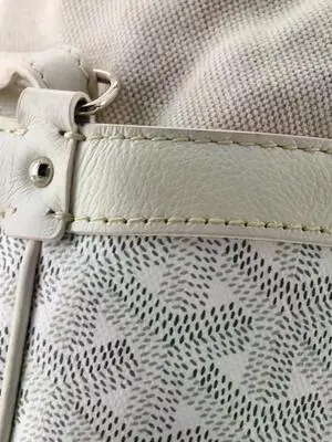 Goyard Beluga Coated Canvas Mini Tote Bag - White