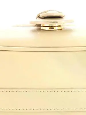Dior Bobby Flap Leather Large Crossbody Bag - Neutrals