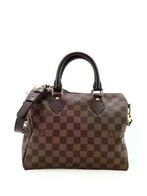 LOUIS VUITTON Speedy Bandouliere Satchel - Brown