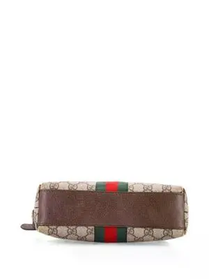Gucci Ophidia Gg Coated Canvas Shoulder Bag - Brown